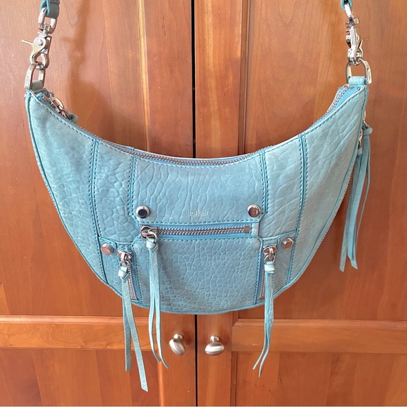 Botkier | Bags | Botkier Croc Embossed Leather Crossbody Bag With ...